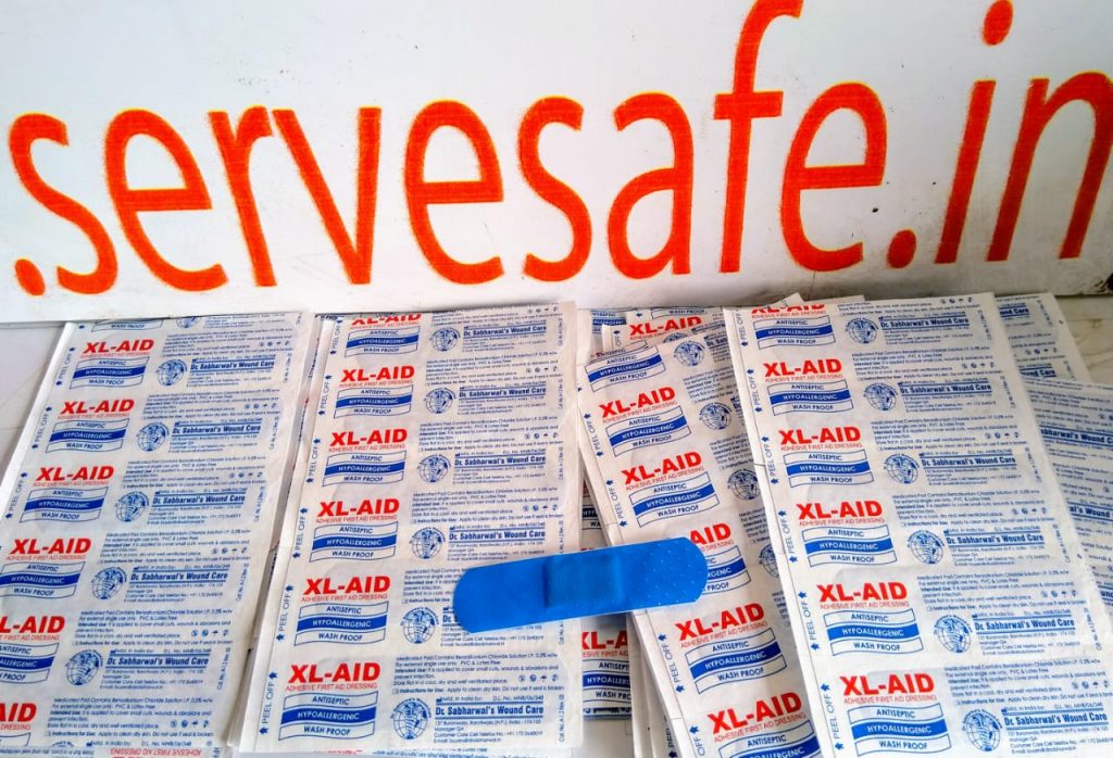 Blue Metal Detectable Adhesive Band-Aid for Food Processors - welcome ...